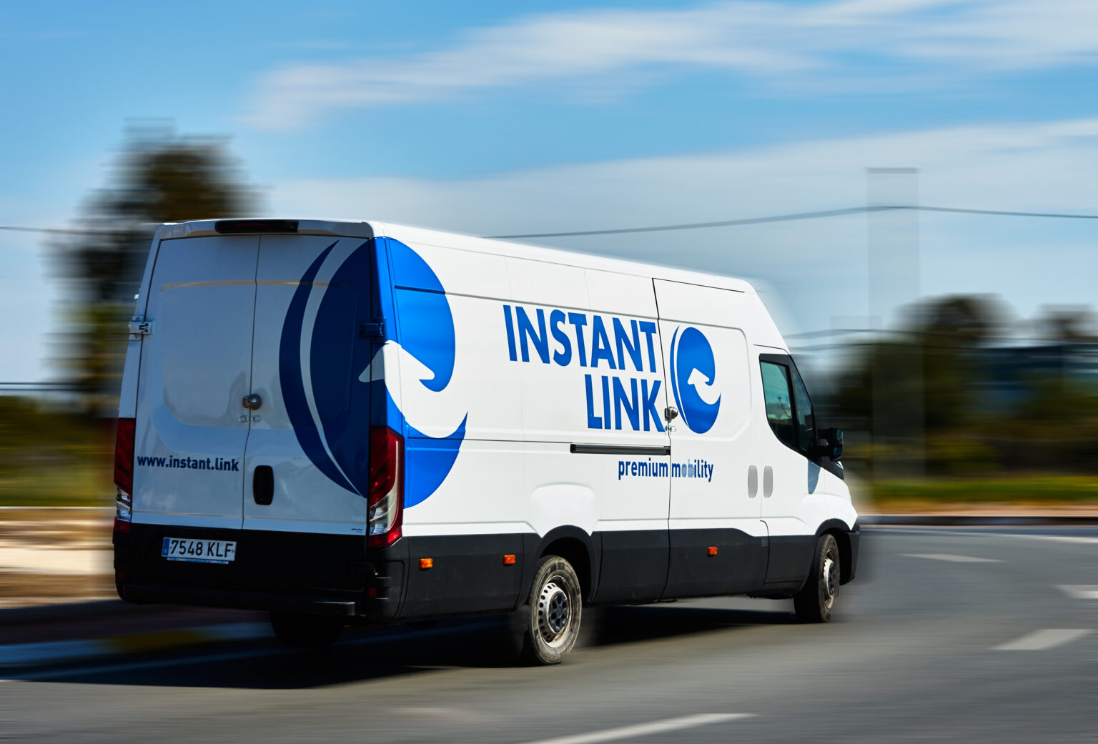 Instant link - Transporte industrial urgente